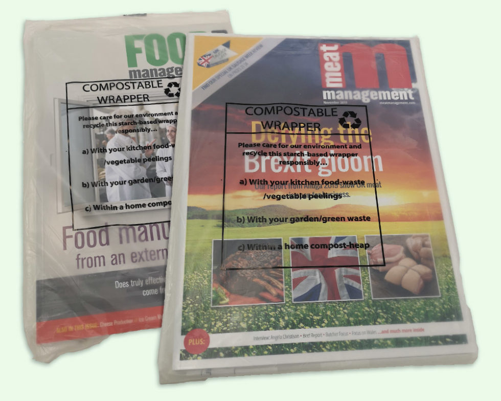 Food Management Today invests in compostable wrapping for its magazine ...