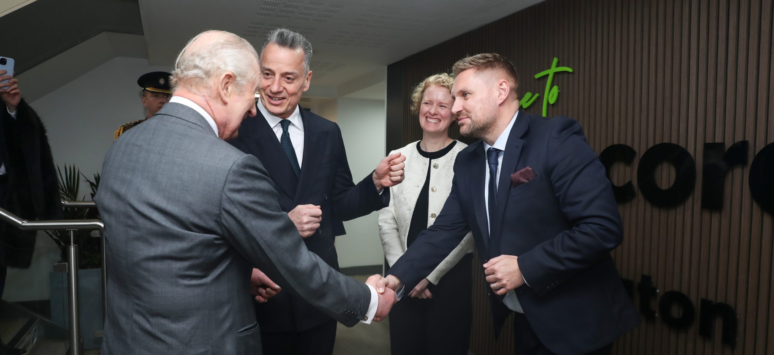 Greencore welcomes The King to Warrington facility | Food Management Today